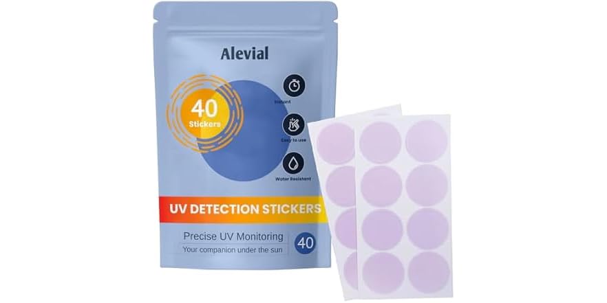 New UV Detection Stickers for Sunscreen