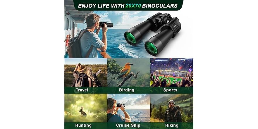 Wozel Binoculars for Adults High Powered