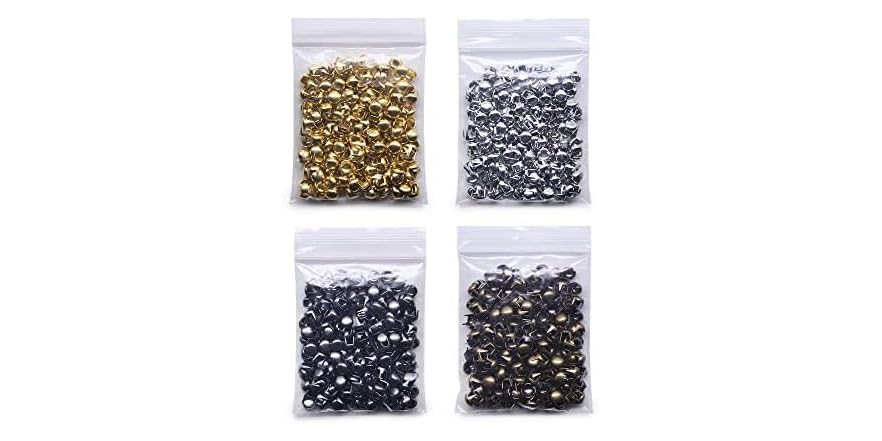 U/R 4 Color Mixed Round Dome Studs Assorted