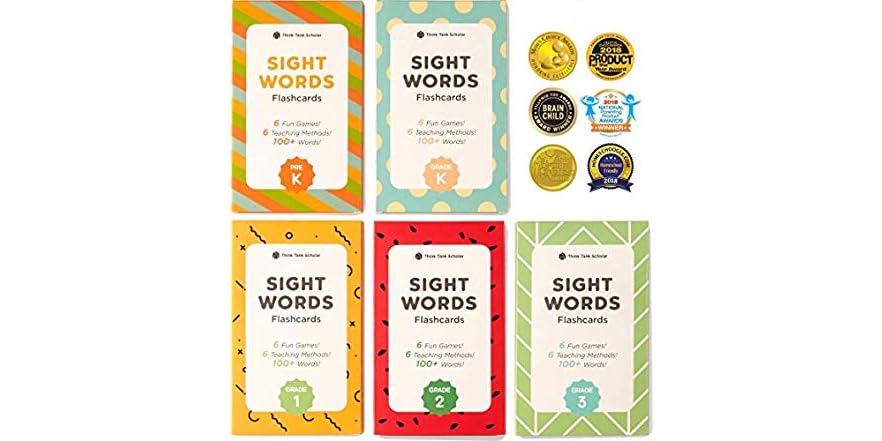 Think Tank Scholar Sight Words Flashcard