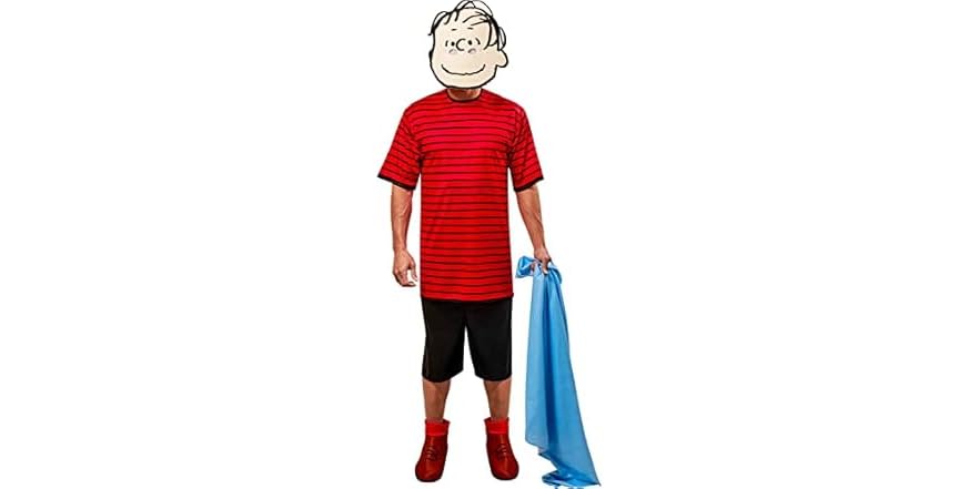 Peanuts Linus Van Pelt Costume w Mask (M)