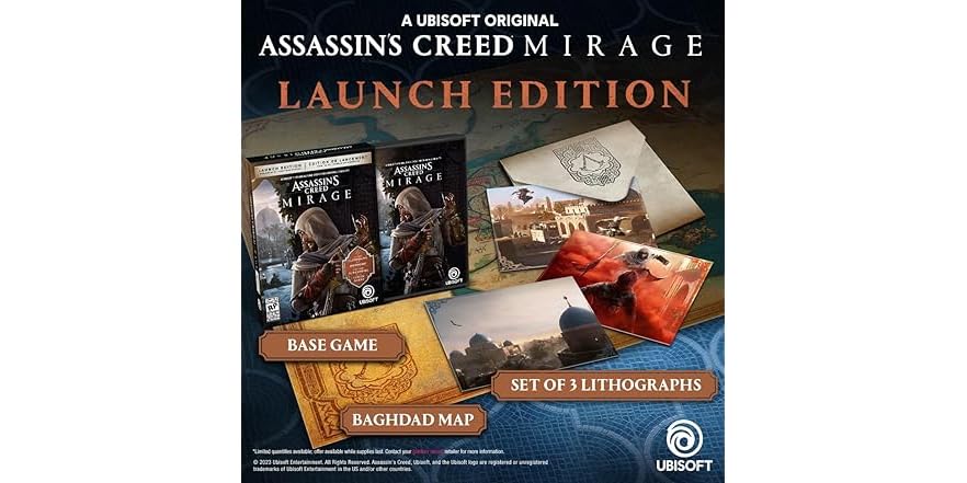 Assassin's Creed Mirage Launch Edition