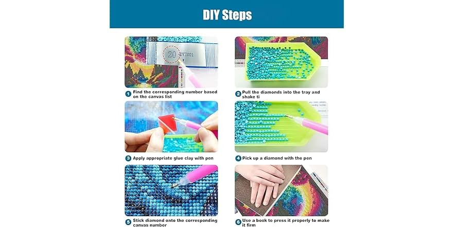 Colorful Flower 5D Gem Painting Kit