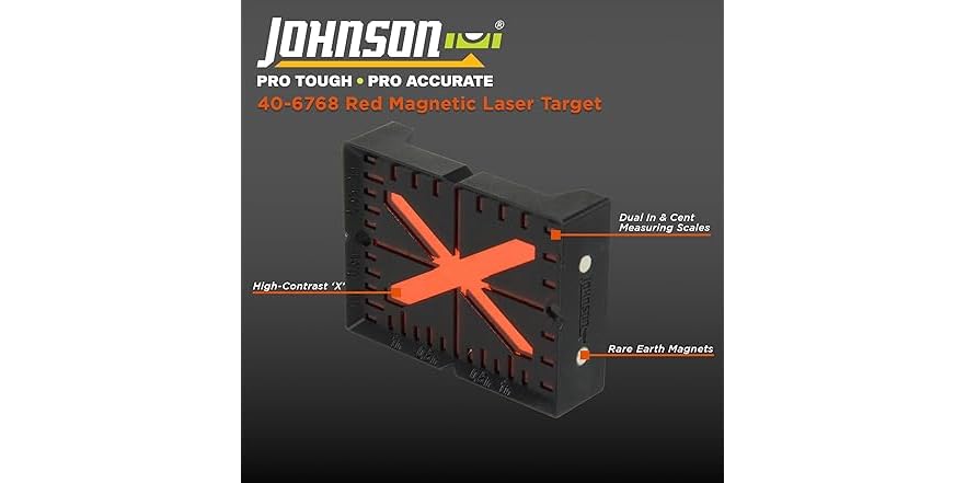 Johnson Level Red Magnetic Laser