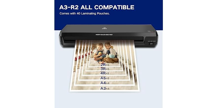 Zyerch 7-in-1 Desktop Thermal Laminator
