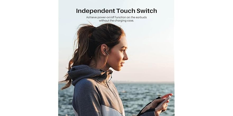 Tribit FlyBuds C2 Wireless Bluetooth Earbuds - 32H Playtime