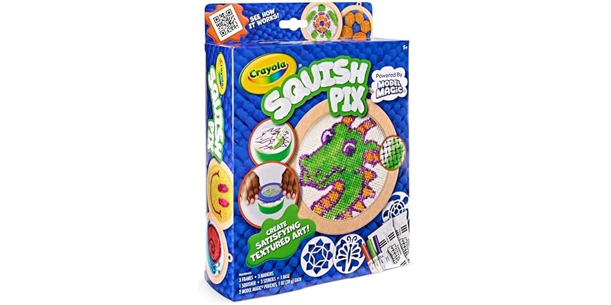 Crayola Crayola Squish Pix, Model Magic Art Kit