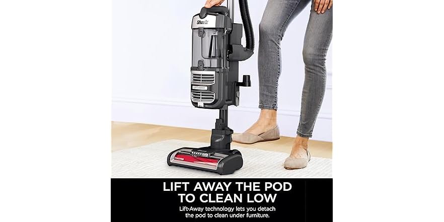 SHARK UV730 Navigator Lift-Away Upright Vacuum Gray (Open Box)