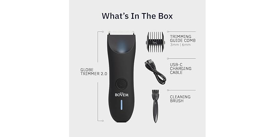 BOVEM Globe Trimmer 2.0 Electric Razor