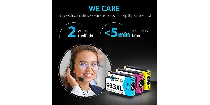 3 Combo Pack HP Ink Replacement Set