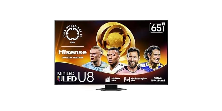 Hisense 65" Class U8 Mini-LED ULED 4K UH