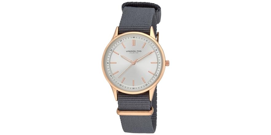 London Fog Women's Oxford Nato Strap Watch