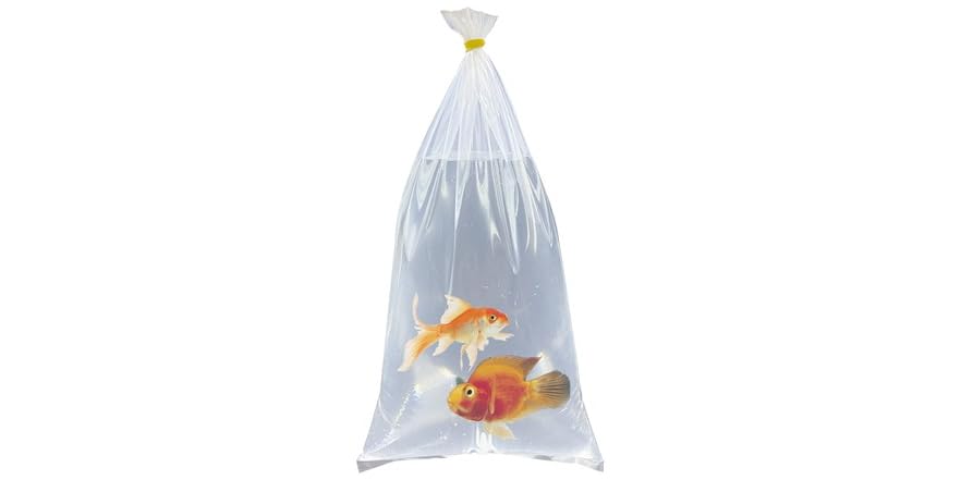 100 Pack Aquarium Fish Bags 3 Mil