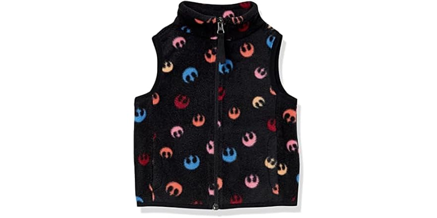 Amazon Girls' Star Wars Rebel Fleece Vest