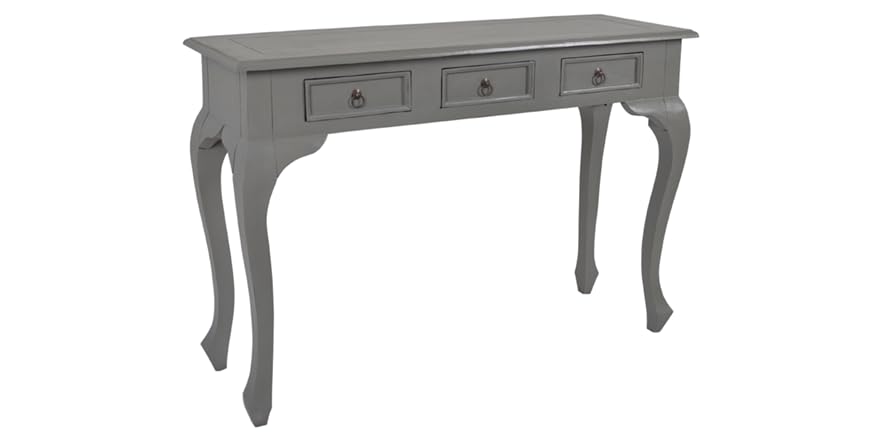 Carey Console Table - Dark Gray
