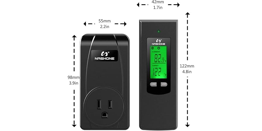 Nashone Wireless Thermostat Socket