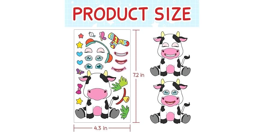 15 Sheets Make Your Own Animal Stickers
