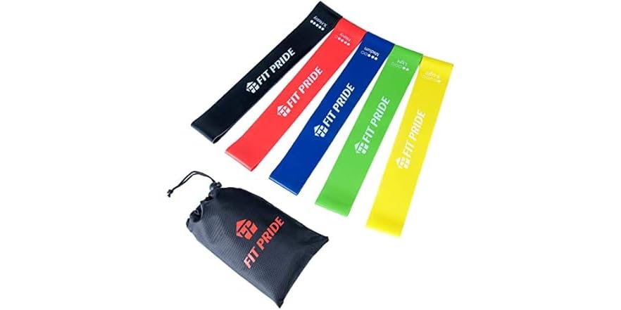 FIT PRIDE Resistance Loop Exercise Bands
