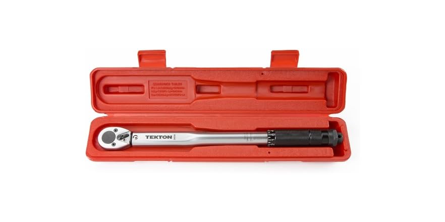 TEKTON 3/8-Inch Torque Wrench, 10-80 Feet/Pound