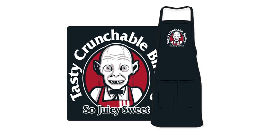 Tasty Crunchable Birdses Apron