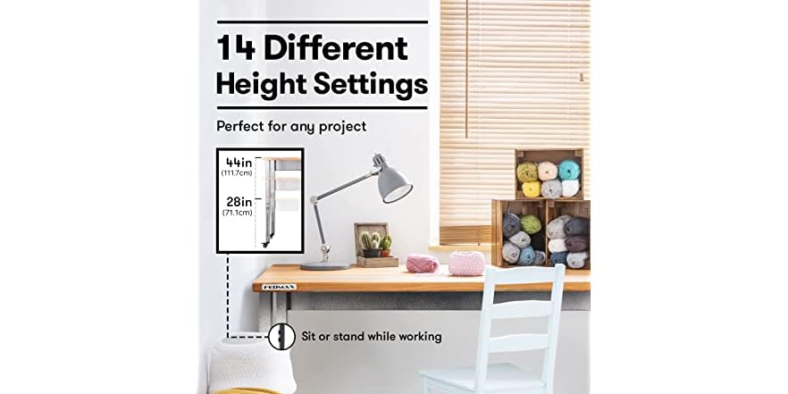 Fedmax Adjustable Work Bench: Choice of Size