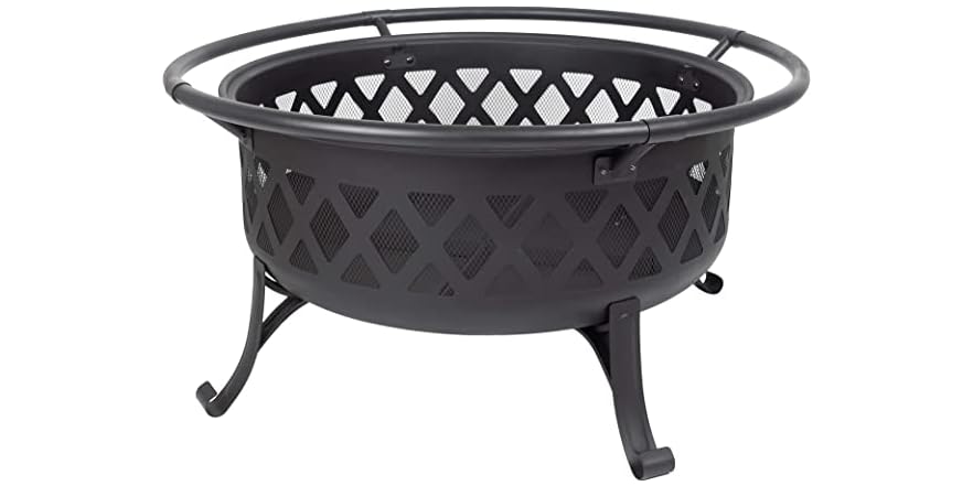 Pleasant Hearth Pleasant Hearth OFW888R fire Pit, Black
