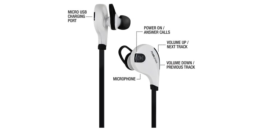 Acellories Bluetooth Sports Earbuds