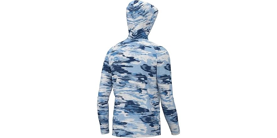 HUK Men's Waypoint Hoodie Fishing Shirt