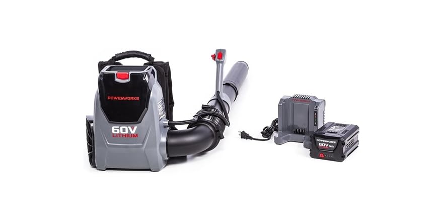 POWERWORKS Backpack Blower w/5Ah Battery