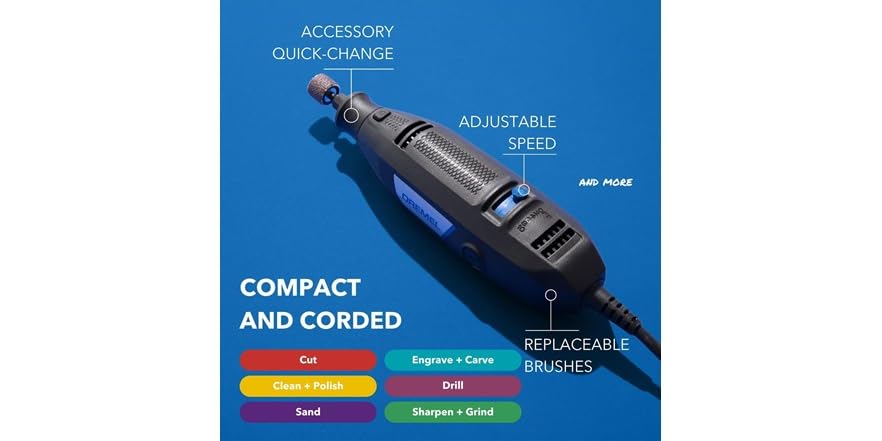 Dremel 3100 - Rotary Tool Kit W/ 24 Acc