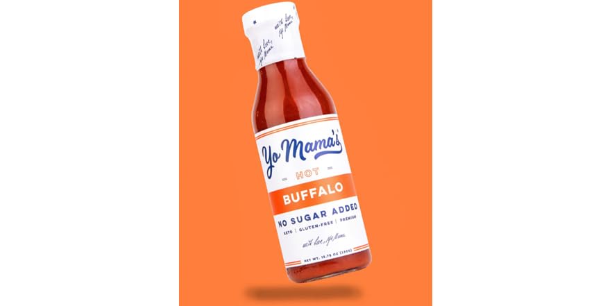(4 Pack) Yo Mama’s Hot Buffalo Sauce