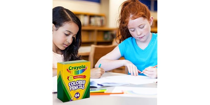 Crayola Mini Colored Pencils 64 count