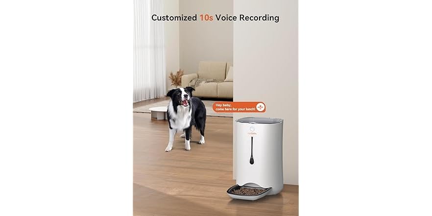 WOPET 7L Automatic Pet Feeder with Camera