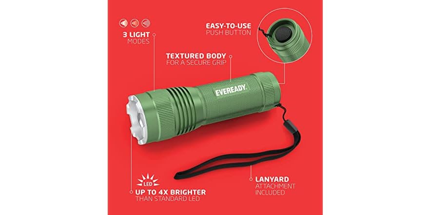 Eveready LED Tactical Flashlights