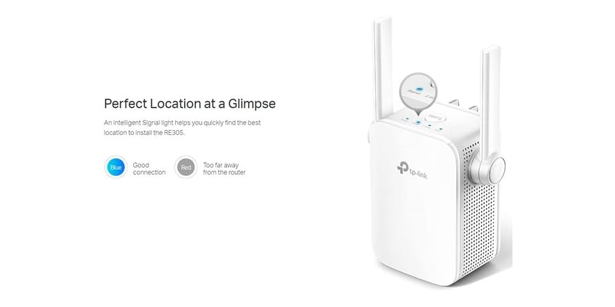 TP-Link AC1200 Wi-Fi Dual Band Range Extender