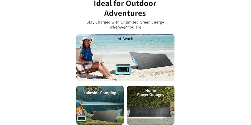 Rayovac Sun Snare 200-Watt Foldable Solar Panel