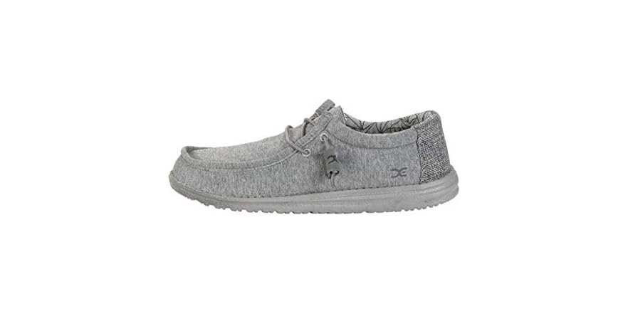 Hey Dude Mens Wally Stretch Fleece Loafer (12) (Open Box)