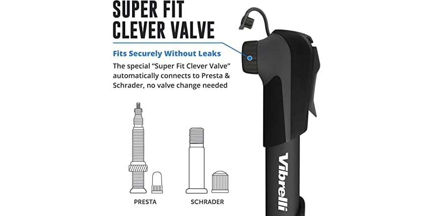 Mini Bike Pump & Puncture Repair Kit