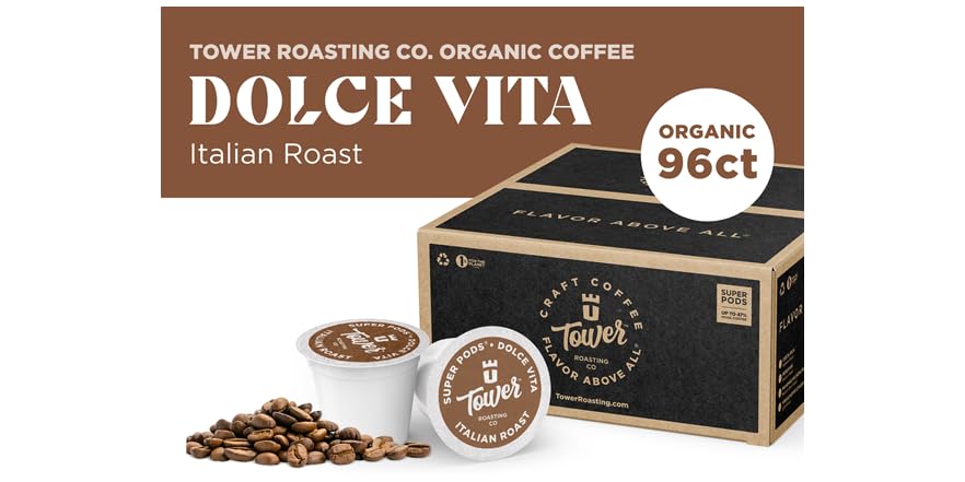 (96ct) Dolce Vita Italian Roast Super Pods