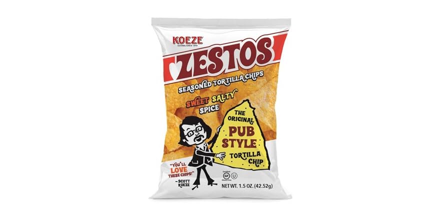 Zestos Seasoned Tortilla Chips 36ct
