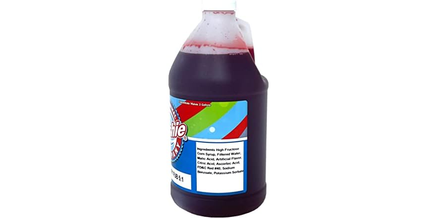 Strawberry Frozen Slushie Syrup, 64 oz.