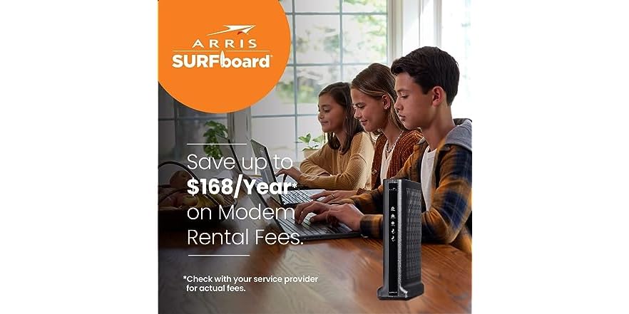 ARRIS SURFboard T25-RB DOCSIS 3.1 Cable Modem (Open Box)