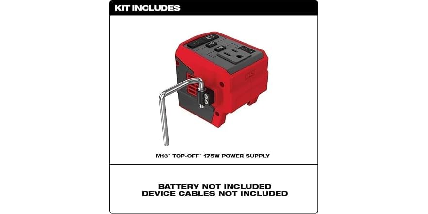 Milwaukee 2846-20 M18 18V 175W M18 Inverter
