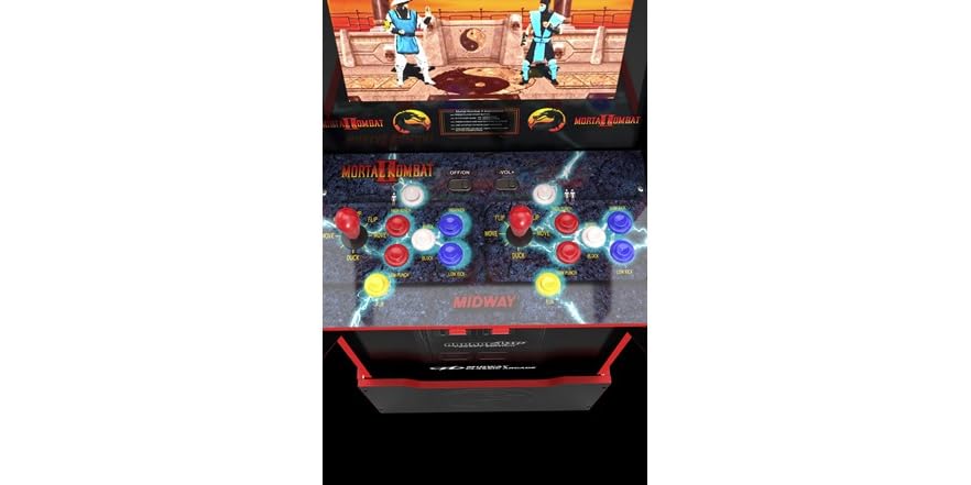 (NEW) Arcade1Up Mortal Kombat II Legacy Edition Arcade Machine