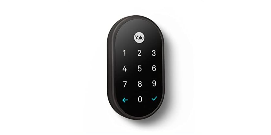 Google Nest x Yale Lock - Tamper Proof Smart Lock for Keyless Entry