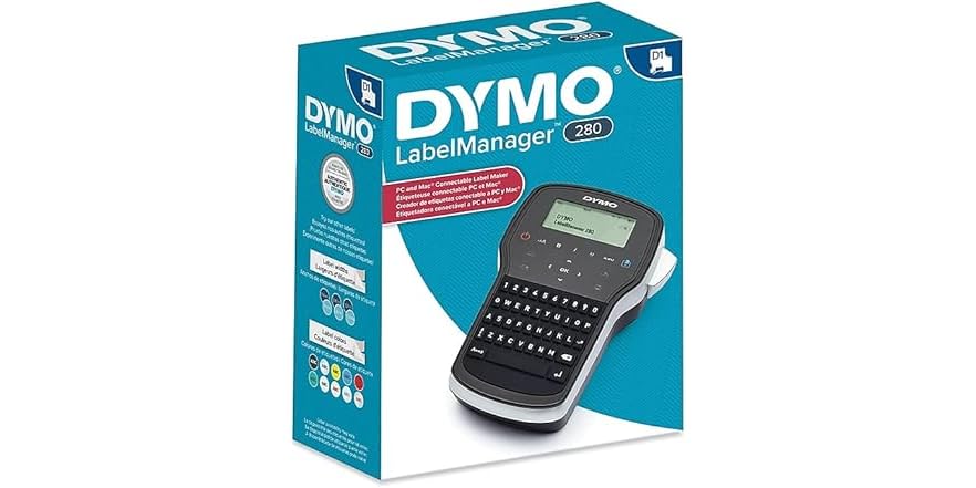 DYMO 1815990 LabelManager 280, 2 Lines