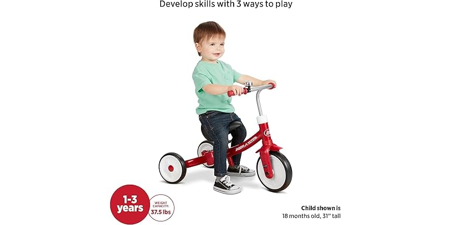 Radio Flyer Triple Play Trike