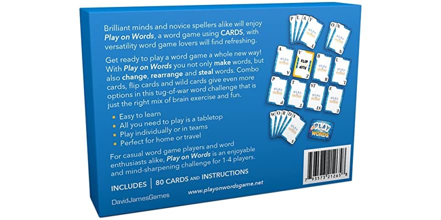 Play On Words Card Game