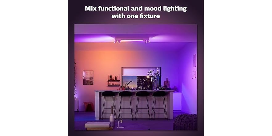 Philips Hue Centris Smart LED Ceiling Spotlight Fixture