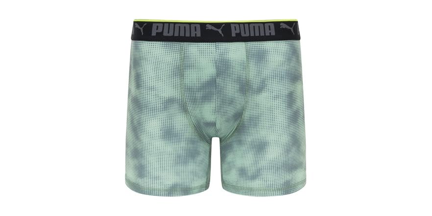 PUMA Mens 6 Pack Sportstyle Boxer Briefs